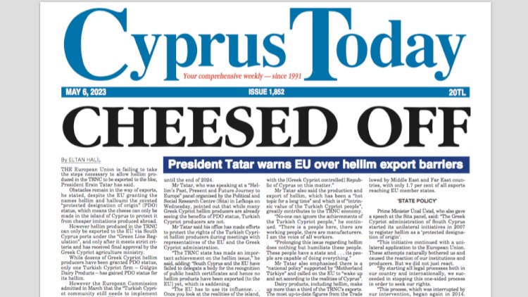 Cyprus Today May 6 2023 PDFs - Cyprus Today Online