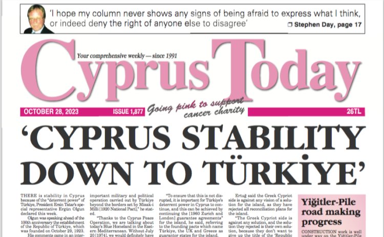 Cyprus Today October 28 2023 PDFs - Cyprus Today Online